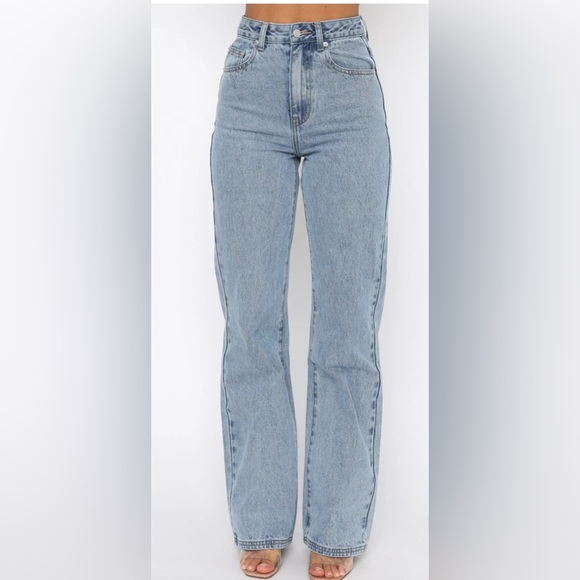 White Fox Boutique | Jeans | Nwt White Fox Long Way To Go High Rise ...